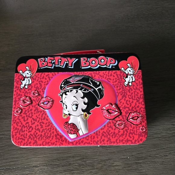 Betty Boop | Other | Betty Boop Red Black Tin Box | Poshmark